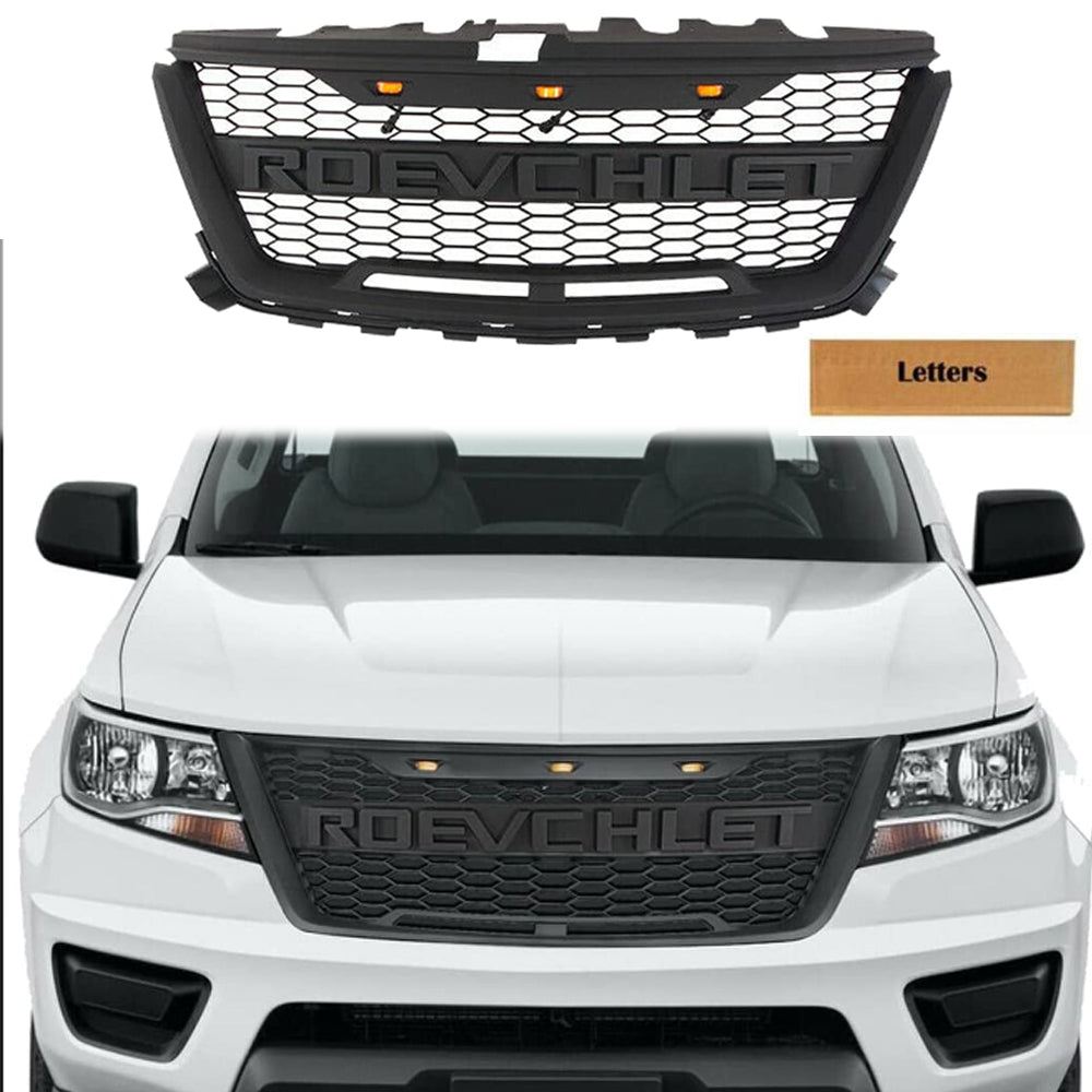 Front Grille for 2016-2019 Chevrolet Colorado Front Bumper Mesh Grill ...